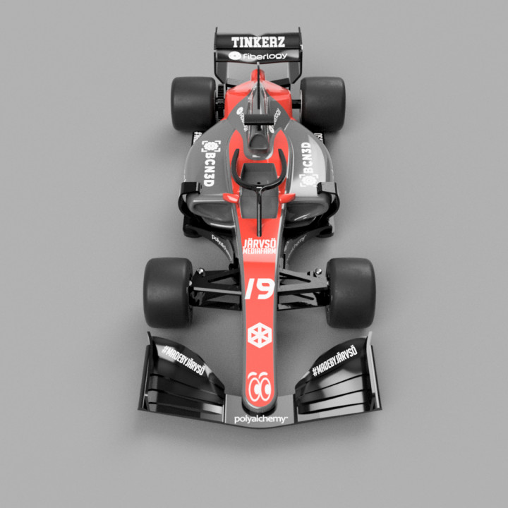 3D Printable OpenRC F1 2019 Updates by Daniel Norée