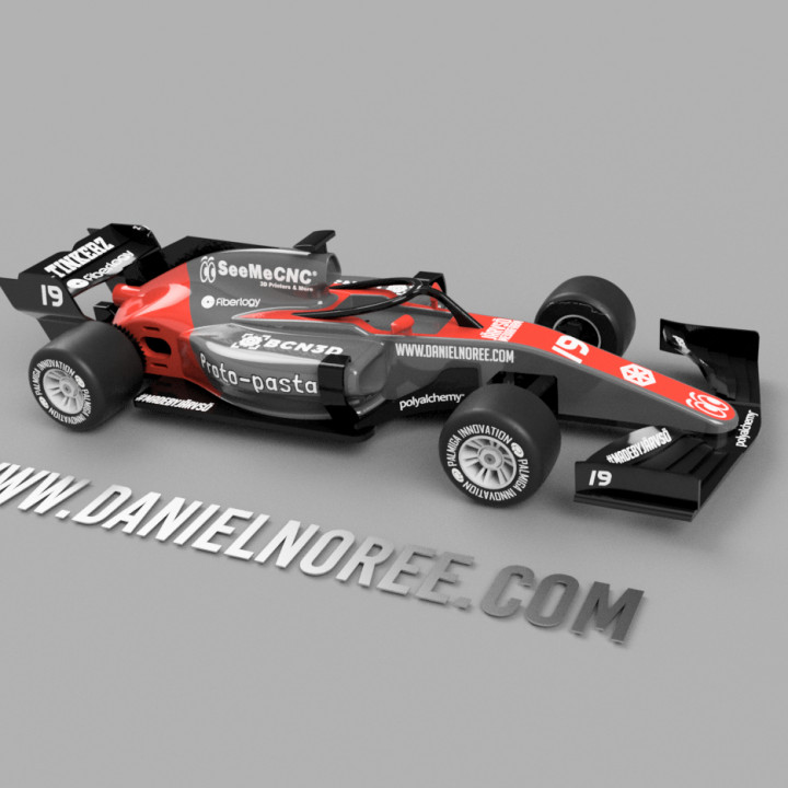 3D Printable OpenRC F1 2019 Updates by Daniel Norée