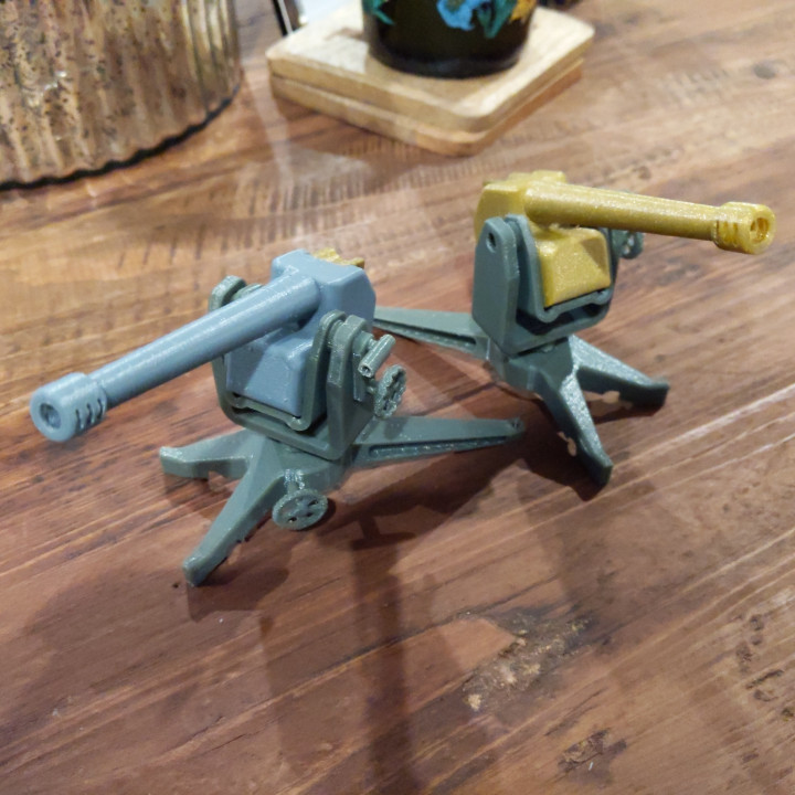 3D Printable Artillery (sliding breech block) by Quinn Mason