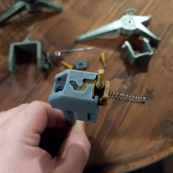 3D Printable Artillery (sliding breech block) by Quinn Mason