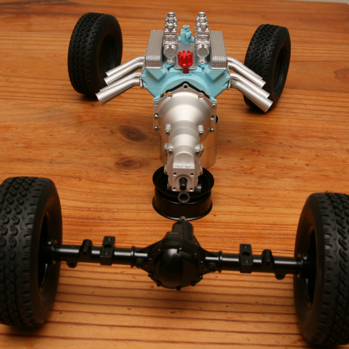 3D Printable Nailhead Motor for 1:10 Scale RC by Jason Suter
