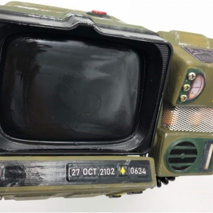 3D Printable Fallout 76 Pip-Boy 2000 Mk VI by Ryan Khoo
