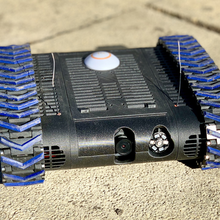 3D Printable FPV-Rover V2.0 by Markus Purtz