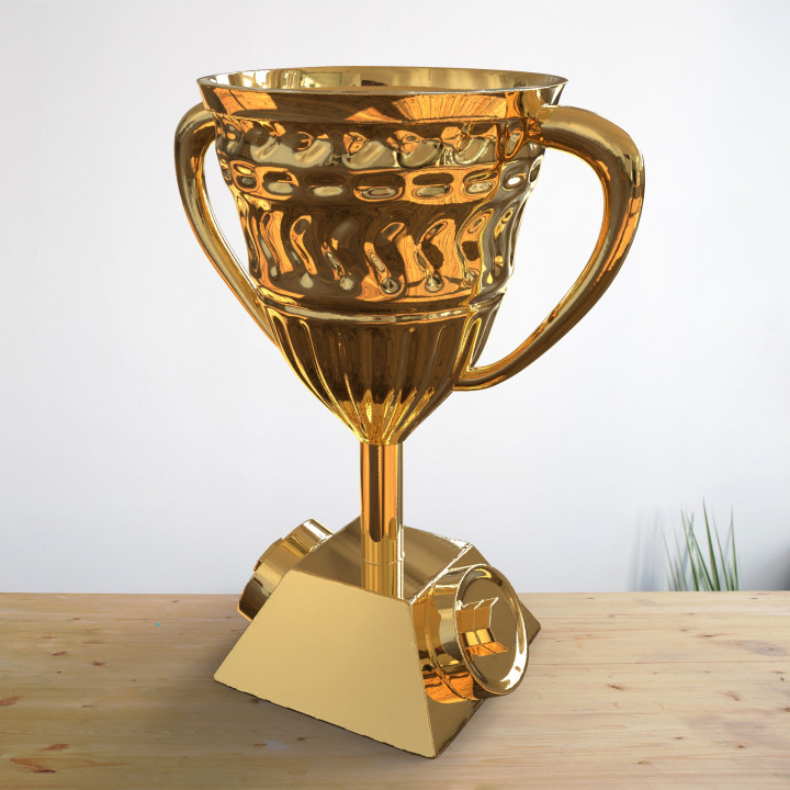 3D Printable Trophy training wheels by Enrico Sartori