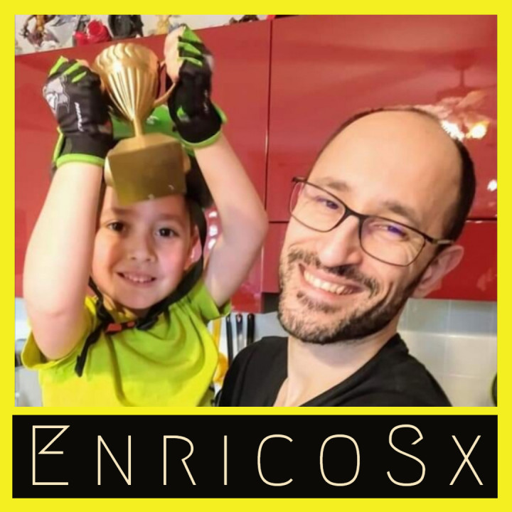 3D Printable Trophy training wheels by Enrico Sartori