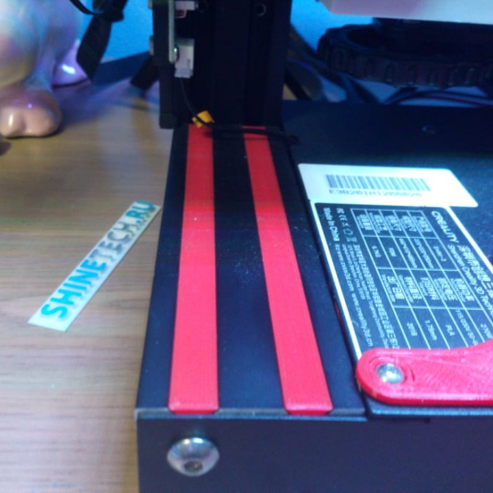 3D Printable Rail cover for Creality Ender 3 by shinetech.ru