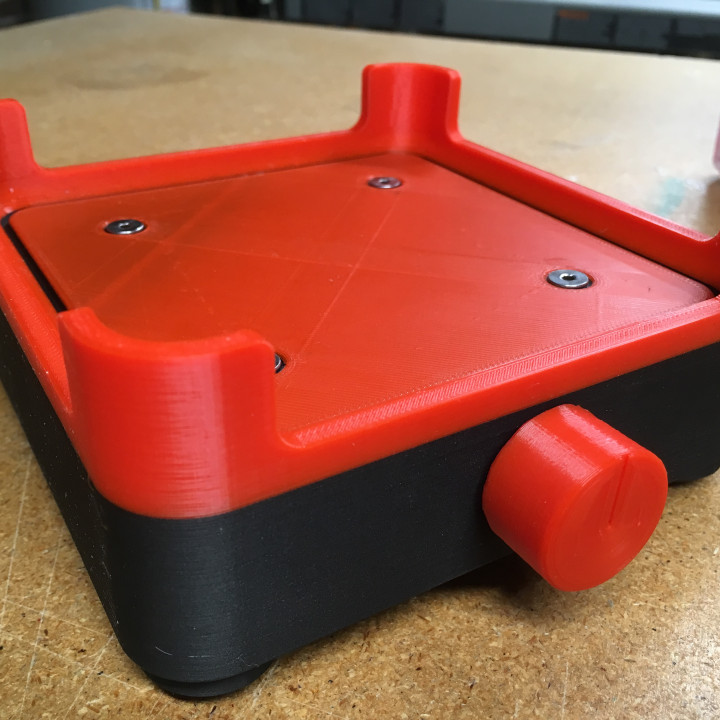 3D Printable Resin Printer Washing Station by Jason Kelly