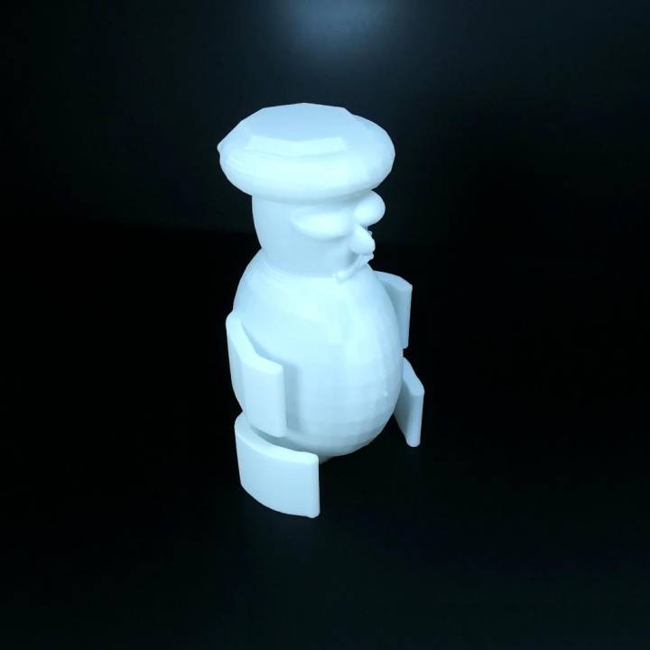 3D Printable Mr. Hat #Tinkercharacters by Mitul Prajapati