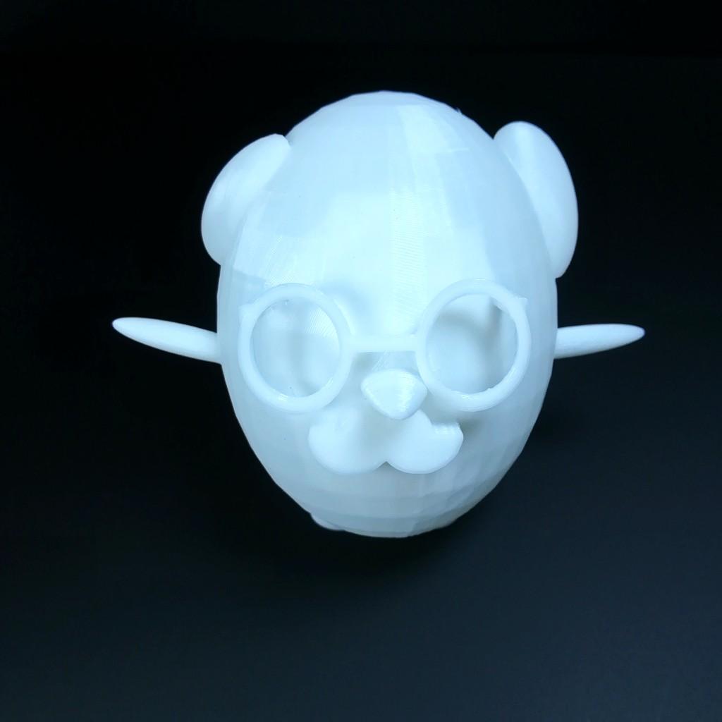 3D Printable Frantic Borwo by Audrey Mendenhall