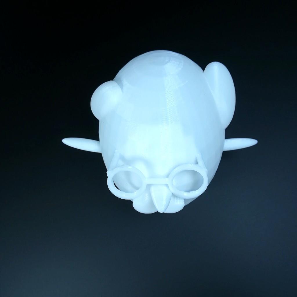 3D Printable Frantic Borwo by Audrey Mendenhall