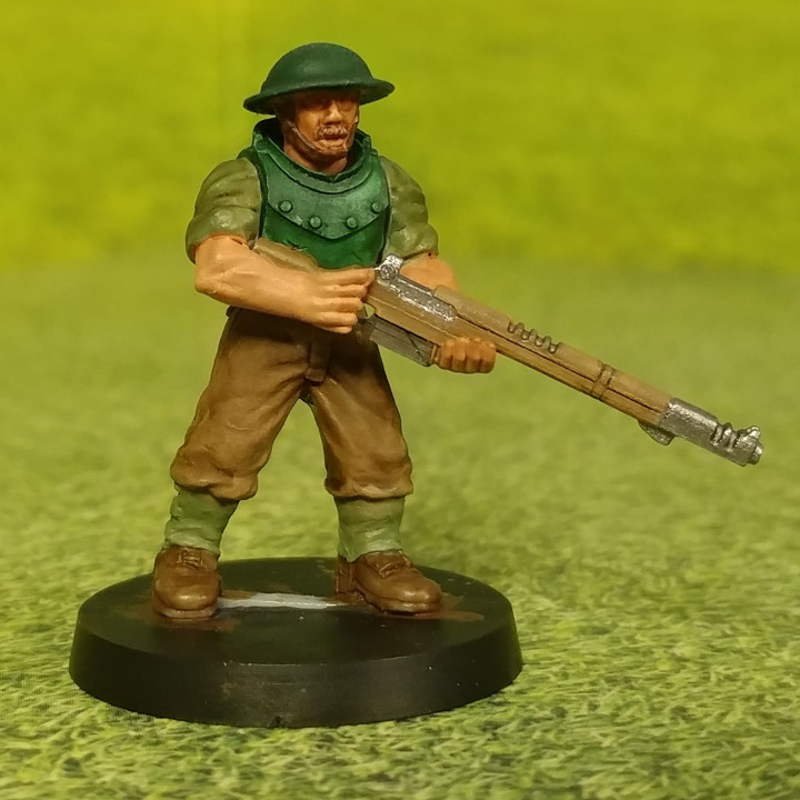 3D Printable Milner Pattern Laser Rifle by G