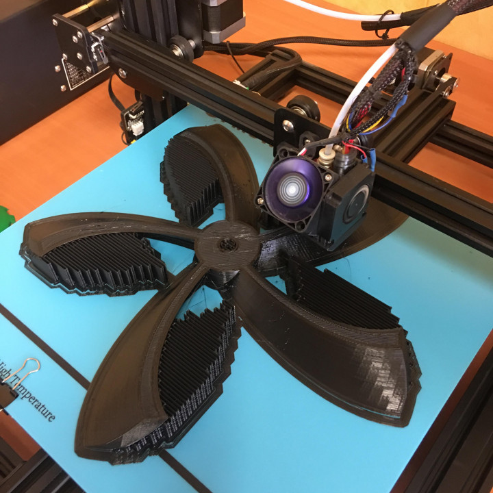 3D Printable Hélice northem light scuba by Derbo design