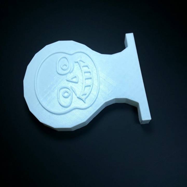 3D Printable Sans Headphone stand by owen rintz