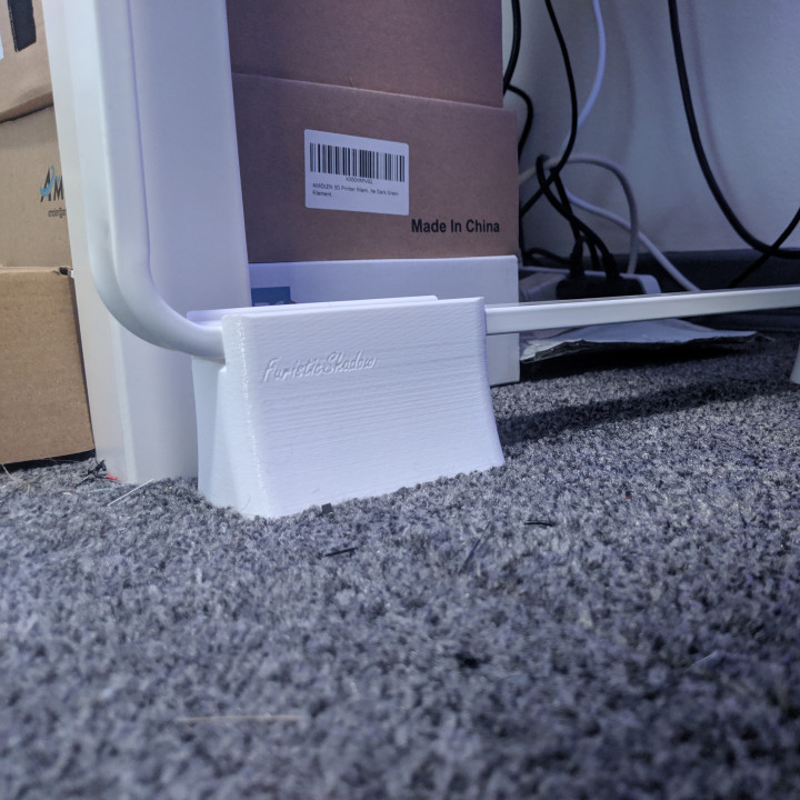 3D Printable IKEA MICKE Desk Riser by David