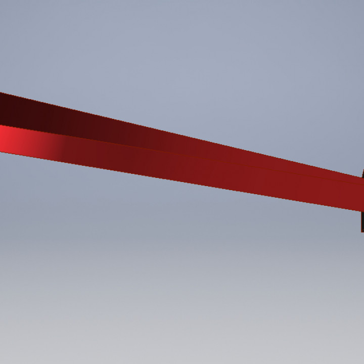 3D Printable gildedguy sward by cole andersen