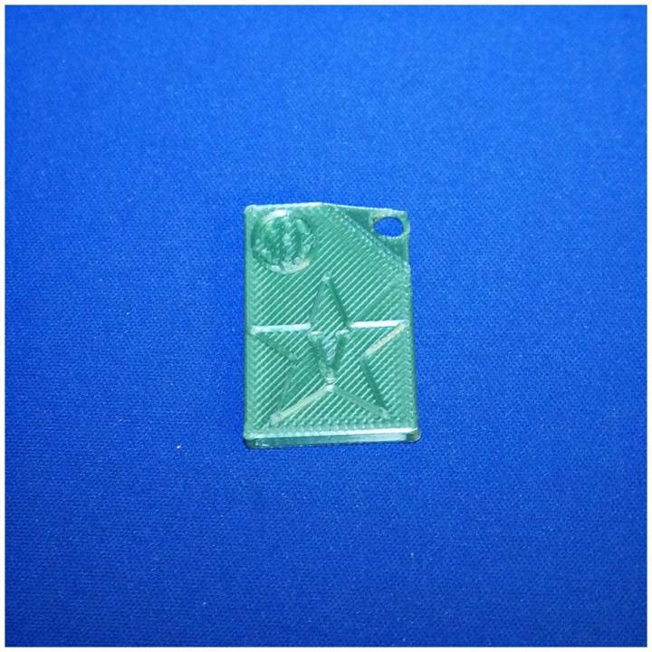 3D Printable Vanderbilt Keychain by Cole Gordon