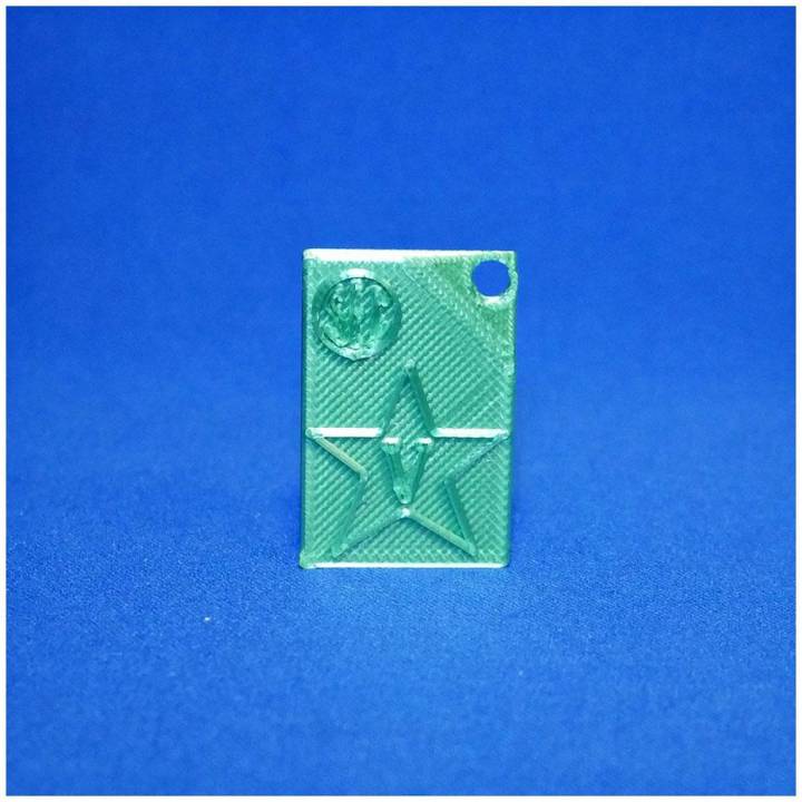 3D Printable Vanderbilt Keychain by Cole Gordon