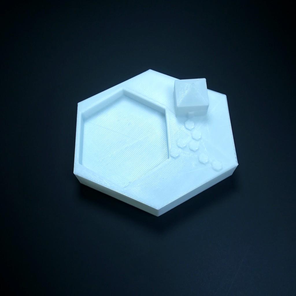 3D Print of desktop zen garden by LiB