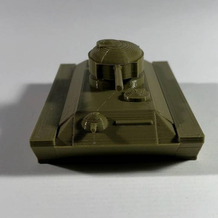 3D Printable Tank model by AJ Strickler