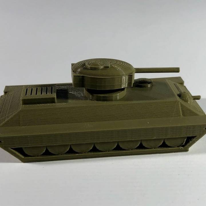 3D Printable Tank model by AJ Strickler