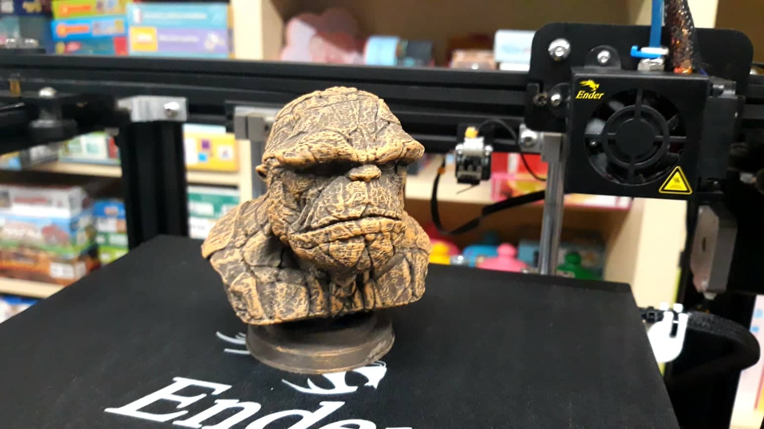 3D Printable The Thing Bust by Tom Quach