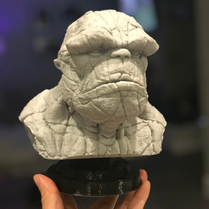3D Printable The Thing Bust by Tom Quach