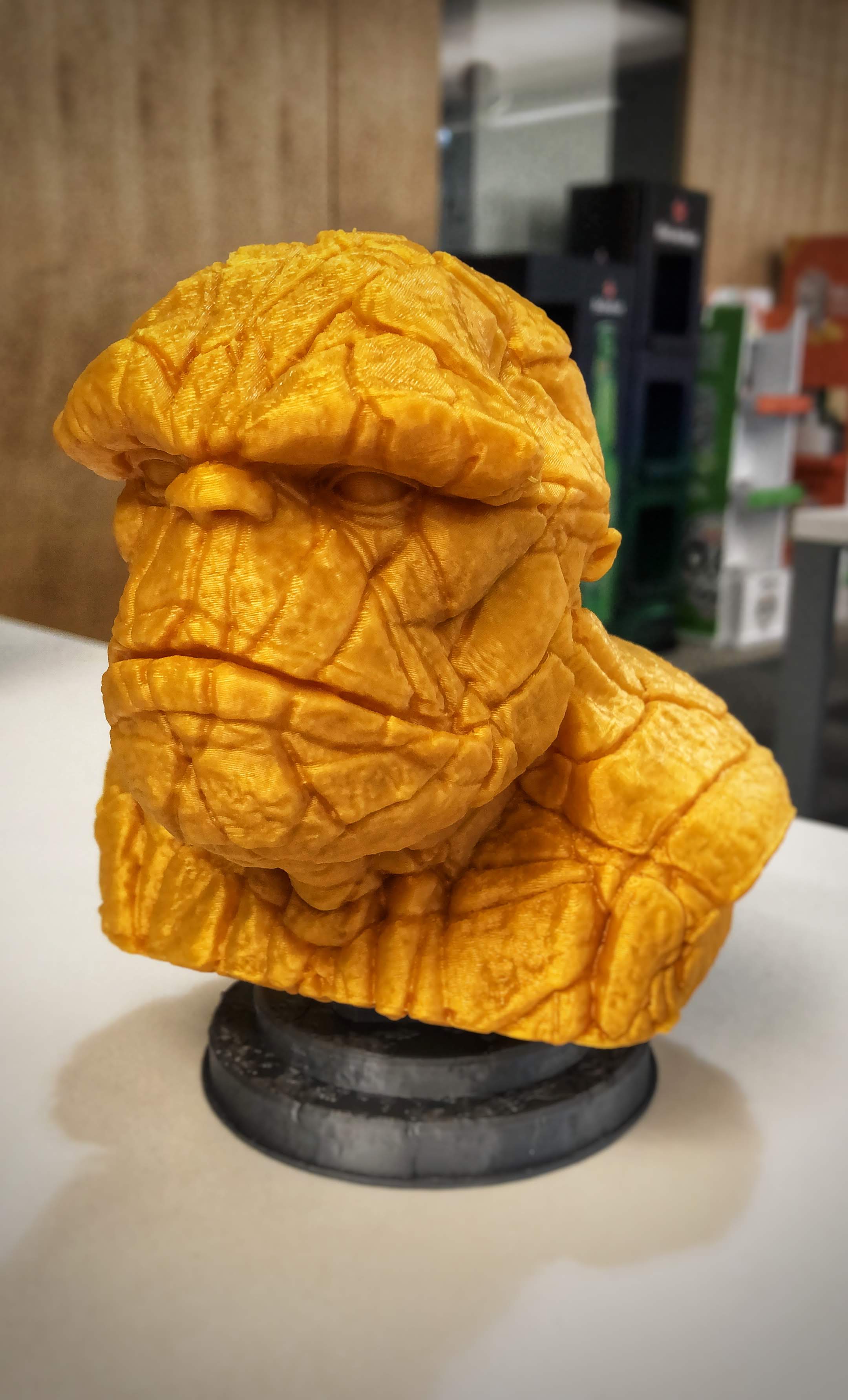 3D Printable The Thing Bust by Tom Quach