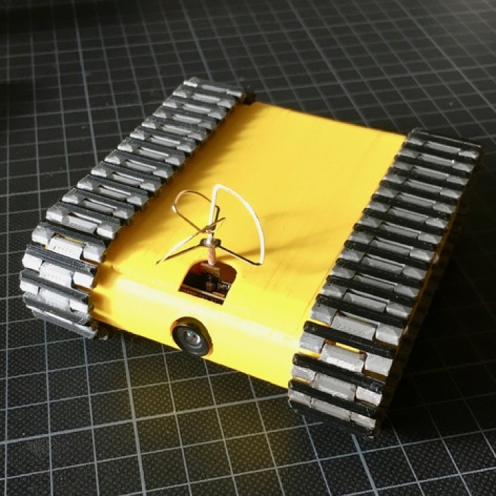 3D Printable Mini FPV-Rover by Markus Purtz