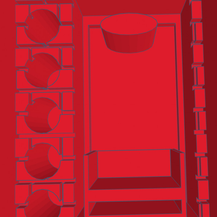 3D Printable Book Shelf (Hidden Jewelry Box inside) by Armando