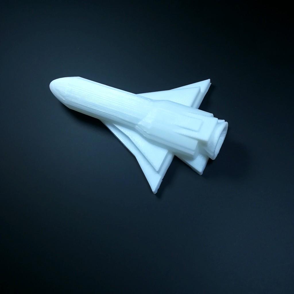 3D Printable Rocket Ship by Owen Walent