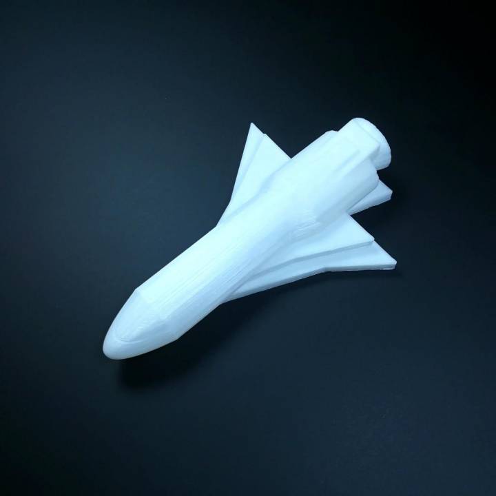 3D Printable Rocket Ship by Owen Walent