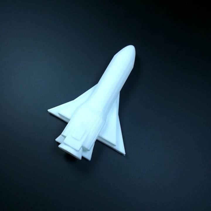 3D Printable Rocket Ship by Owen Walent