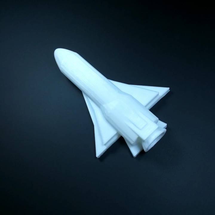 3D Printable Rocket Ship by Owen Walent