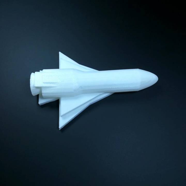 3D Printable Rocket Ship by Owen Walent