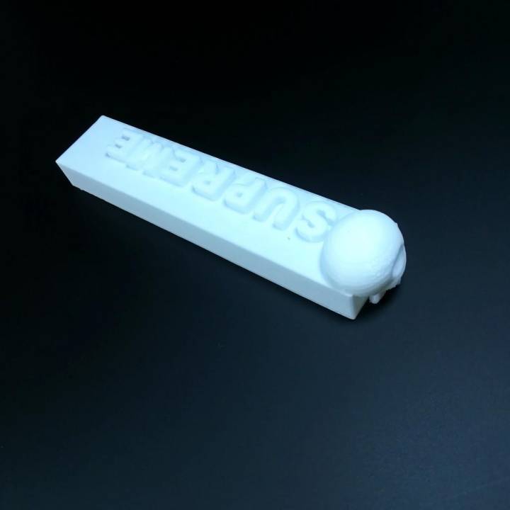 3D Printable Supreme Brick by christopher Patel