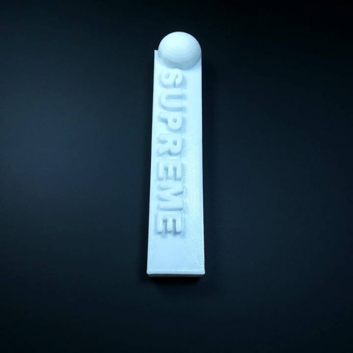 3D Printable Supreme Brick by christopher Patel