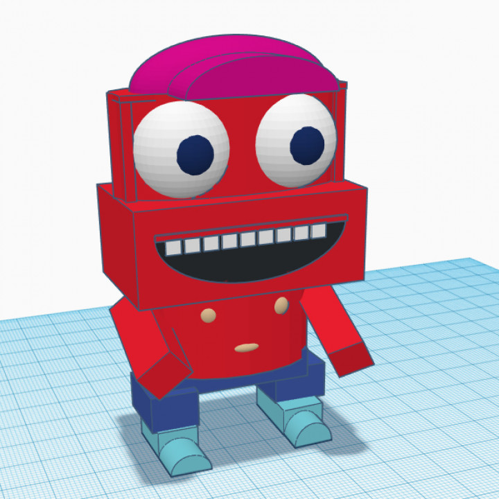 3D Printable Tinkus the Cad God by Whitaker