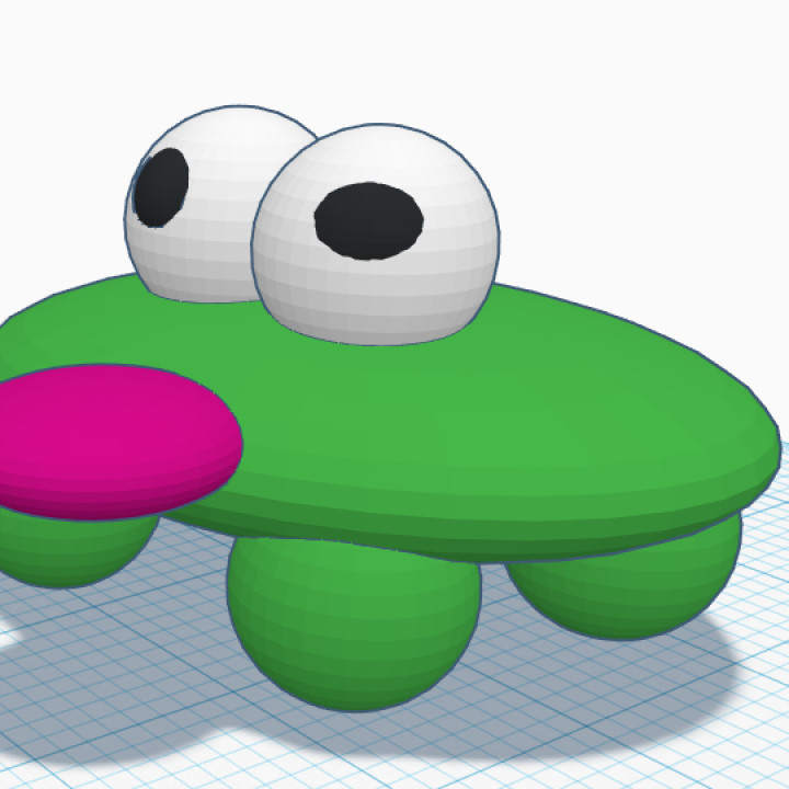 3D Printable Oobie the Frog Guy by Sylvia