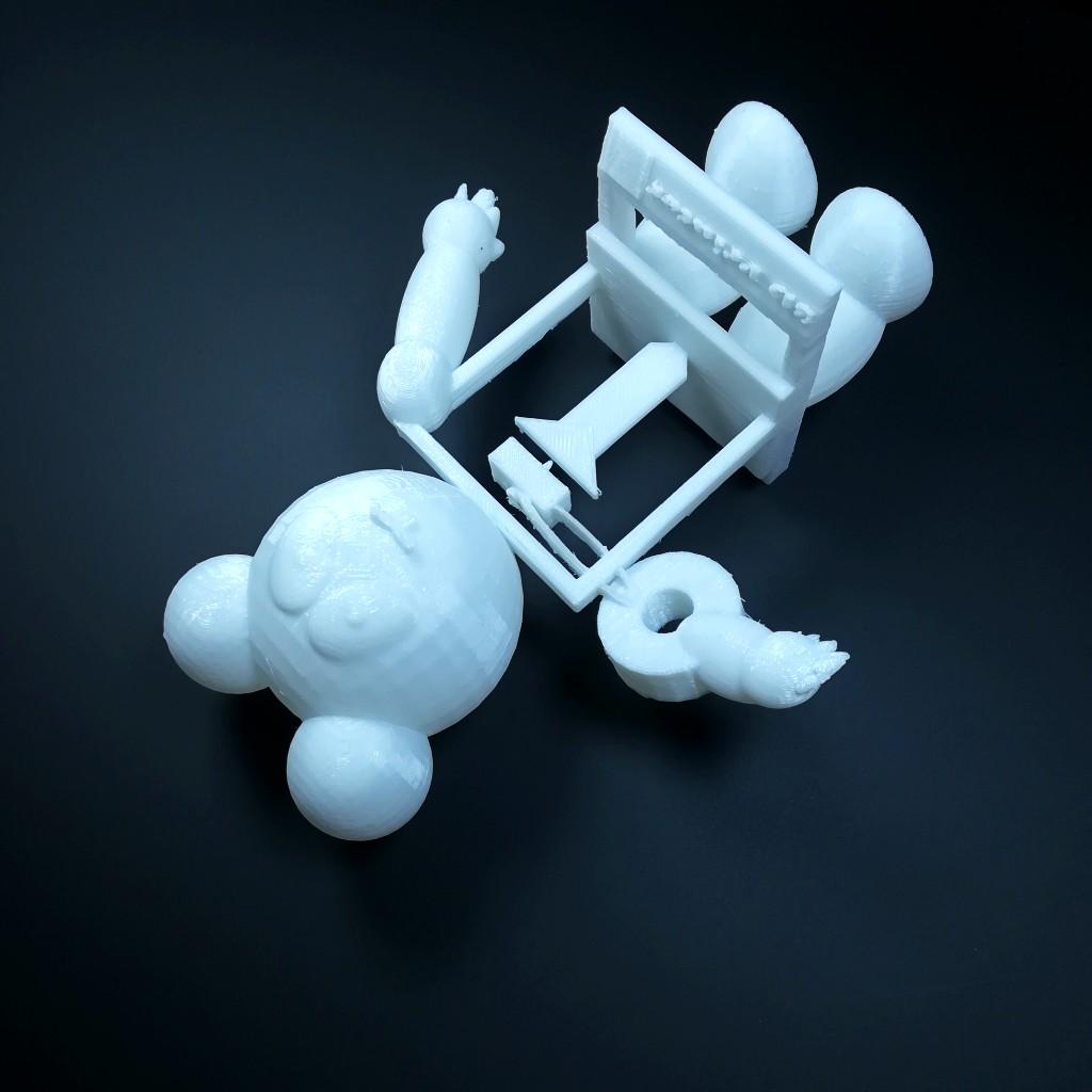 3D Printable Panda Printer by Armando