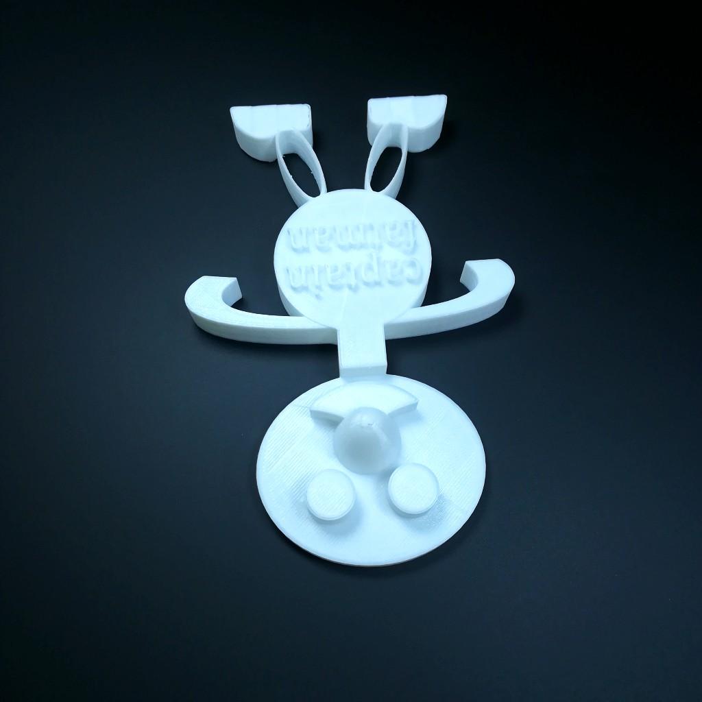 3D Printable captain fatman by makgill smith