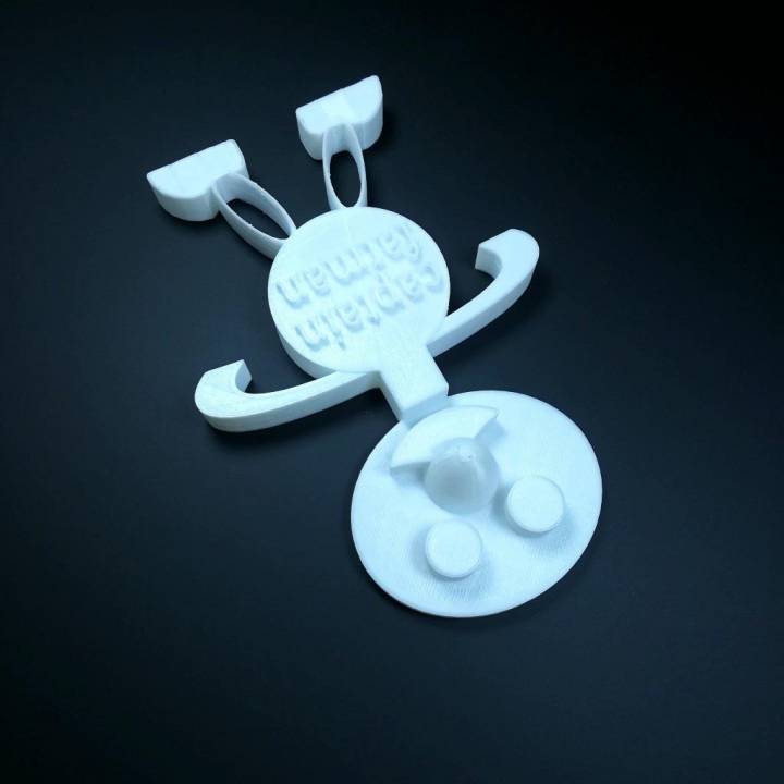 3D Printable captain fatman by makgill smith