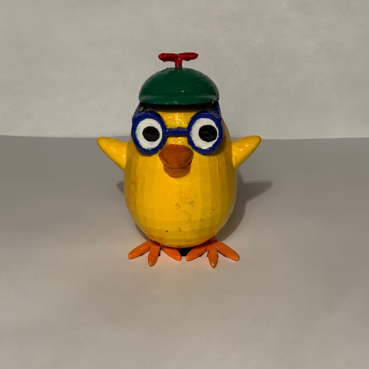 3D Printable chick by Lauren Reaman
