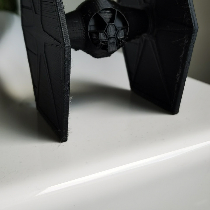 3D Print of Simple Tie Fighter with Tinkercad by Ericdu49220