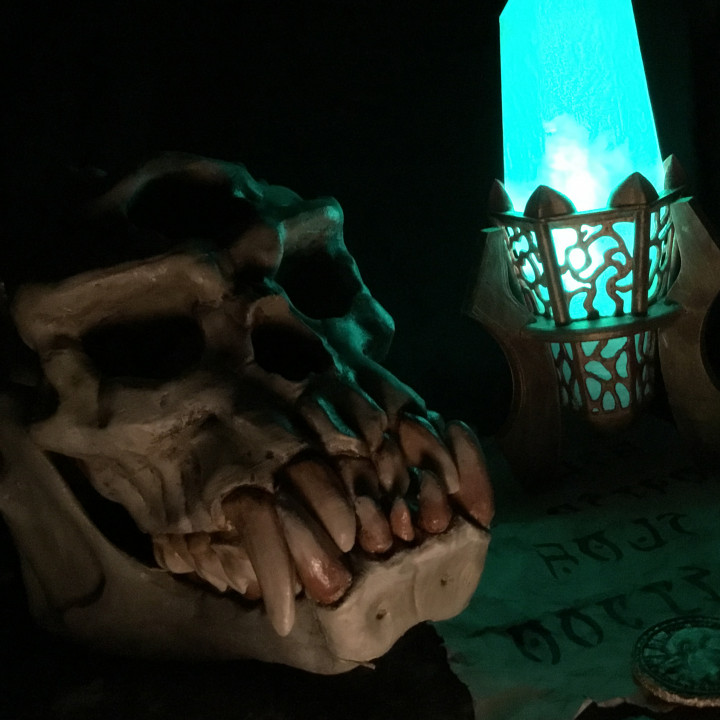 3D Printable Troll Skull by Vox Inaudita