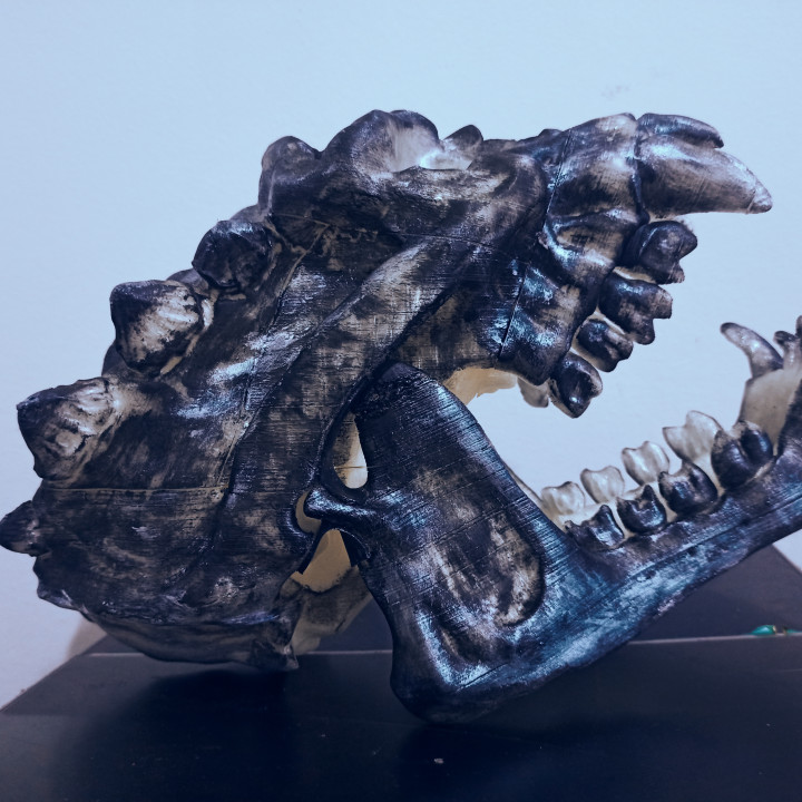 3D Print of Troll Skull by josemvillanueva