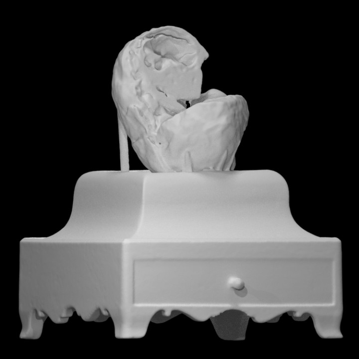 3D Printable Lithopedion by Museum der Universität Tübingen