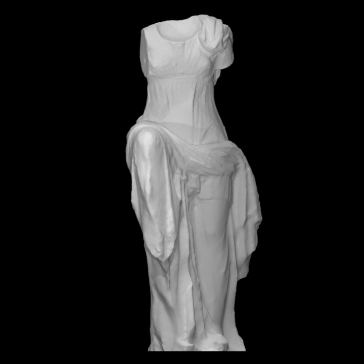 3D Printable Muse from Agnano by Scan The World