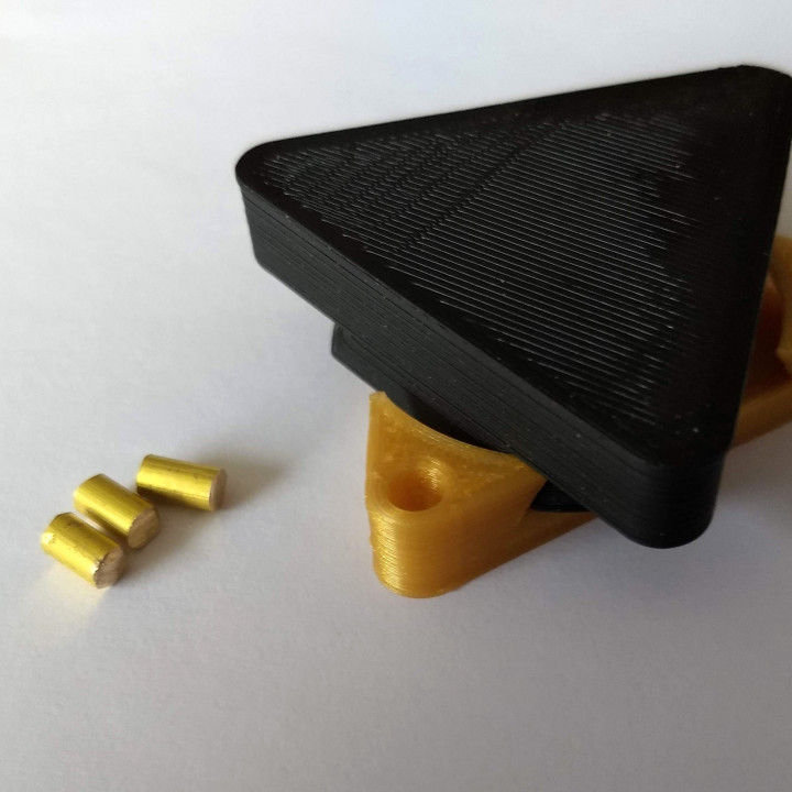 3D Printable Triangle Puzzle by EL3D