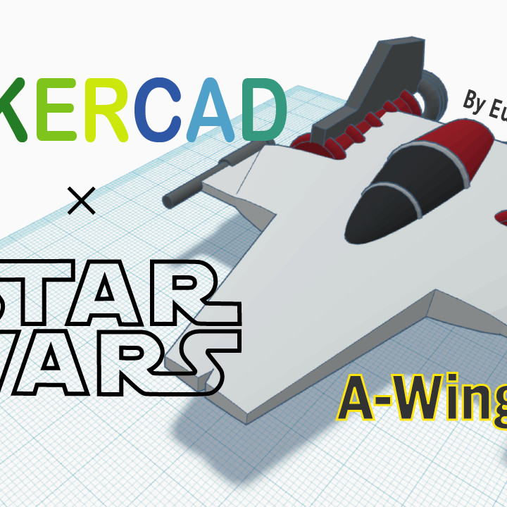3D Printable Simple A wing with Tinkercad by Da-eun Jun
