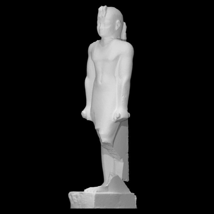 3D Printable Statue of Aspelta by Scan The World